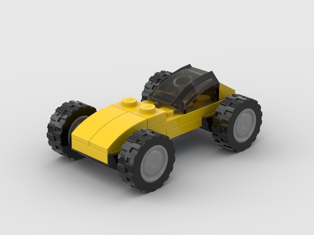 Lego Moc 31014 Classic Race Car By Dujk Rebrickable Build With Lego