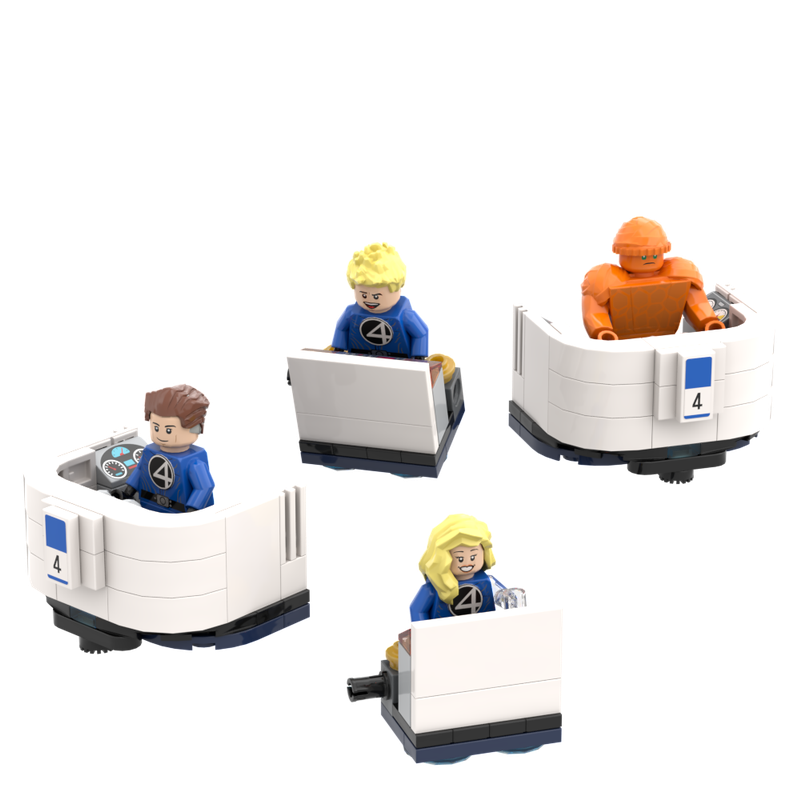 LEGO MOC Fantastic Four Fantasticar from Marvel Comics by Dream Build ...
