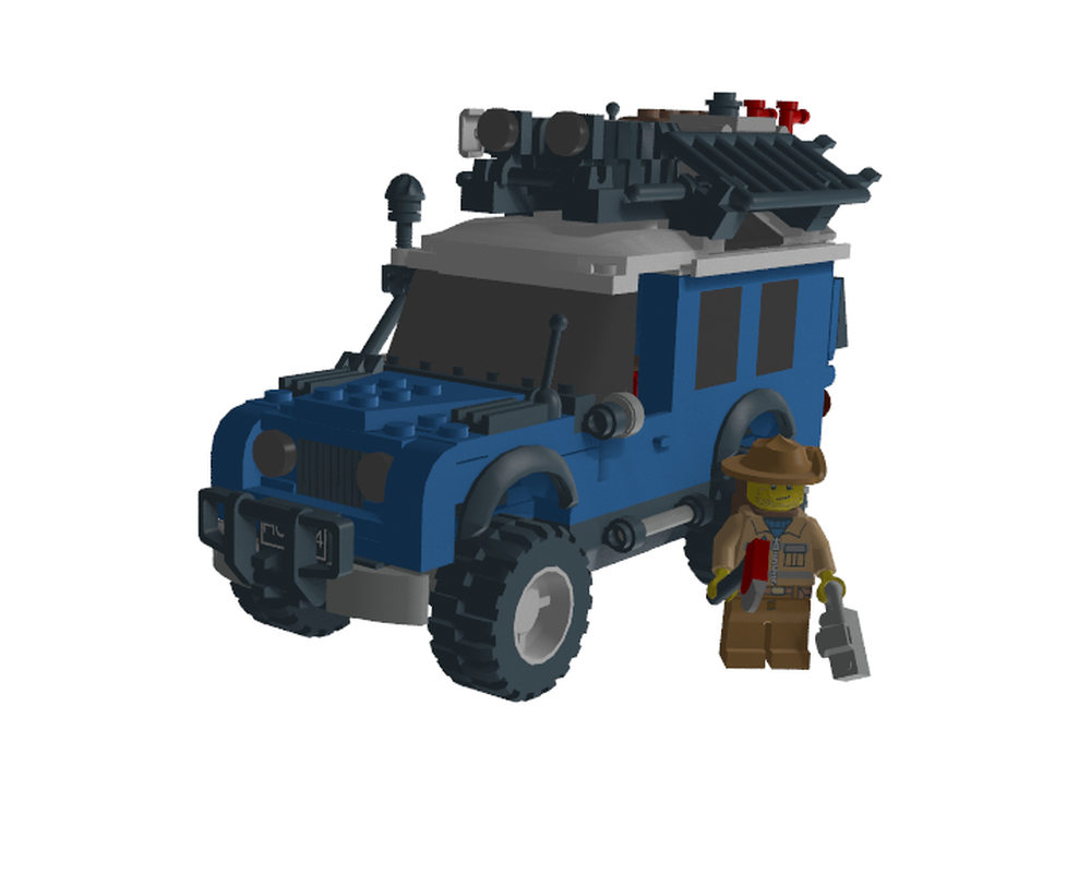LEGO MOC Landrover Serie 2 Vers2 by Skyfox83 | Rebrickable - Build with ...
