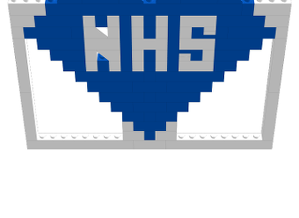 LEGO MOC Love and Support the NHS by StephenB76 | Rebrickable - Build ...
