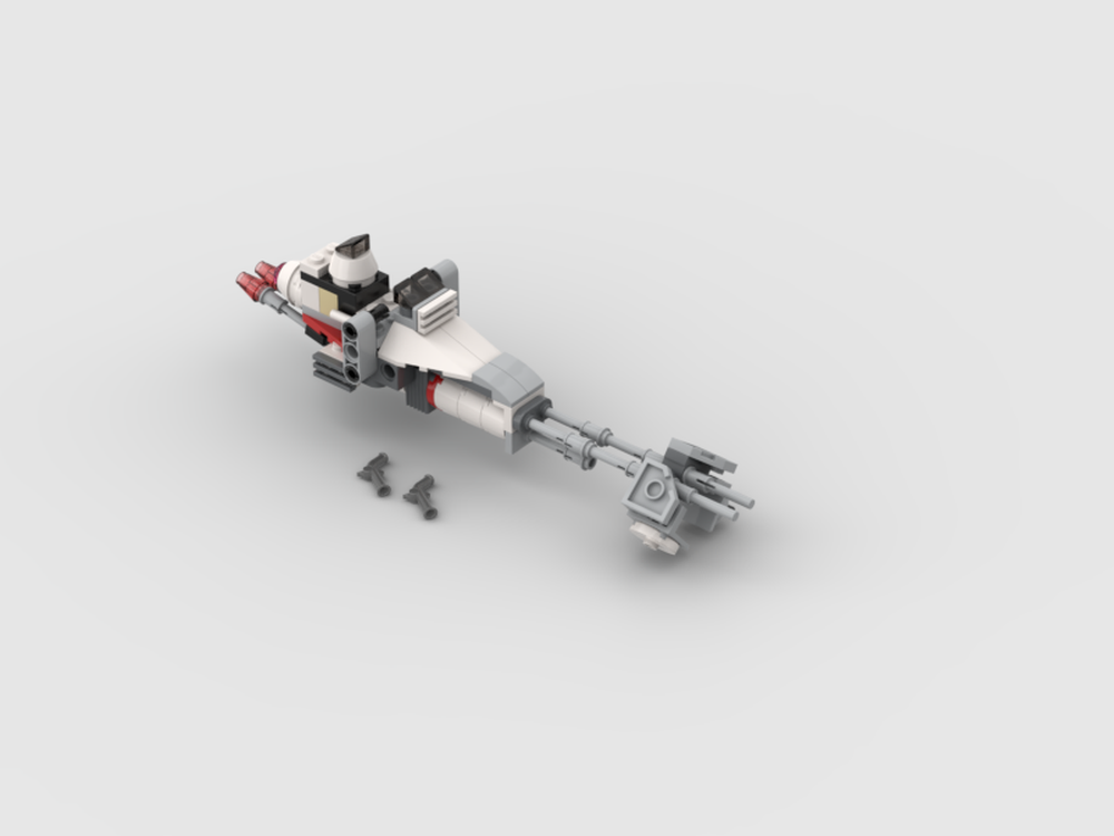 LEGO MOC Zorii Bliss Speederbike (Alternate Build for 75263) by @Bas ...