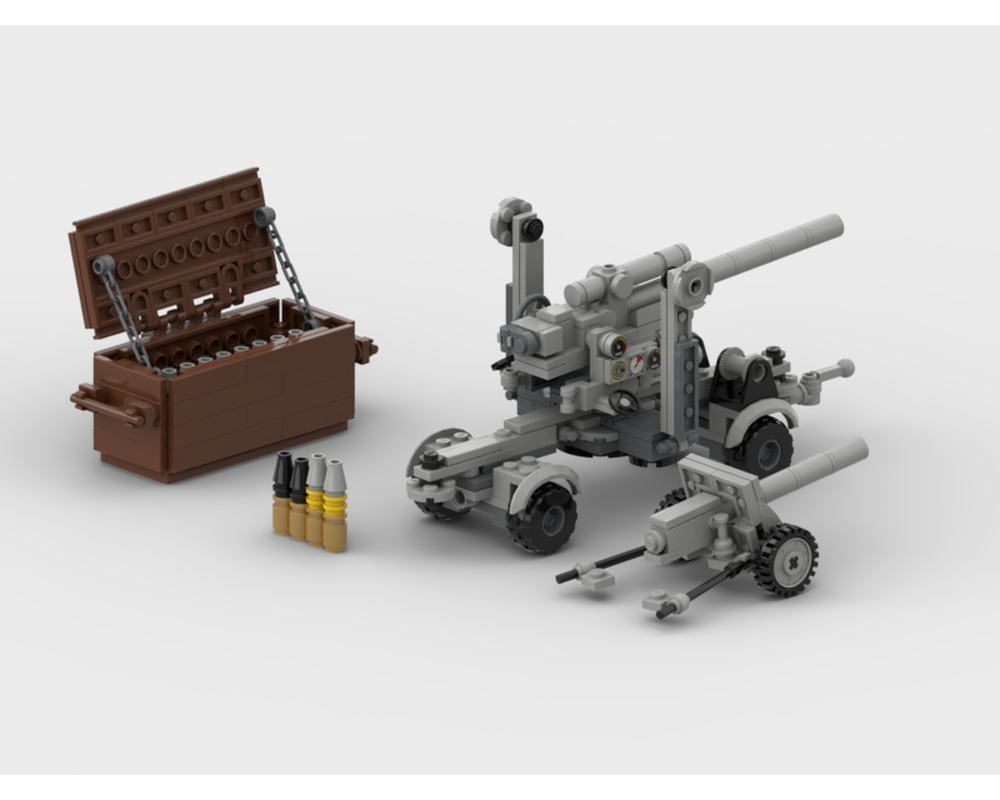 LEGO MOC 2° World War MOC Series - Flak 88 Tank-Destroyer Gun and Pak ...