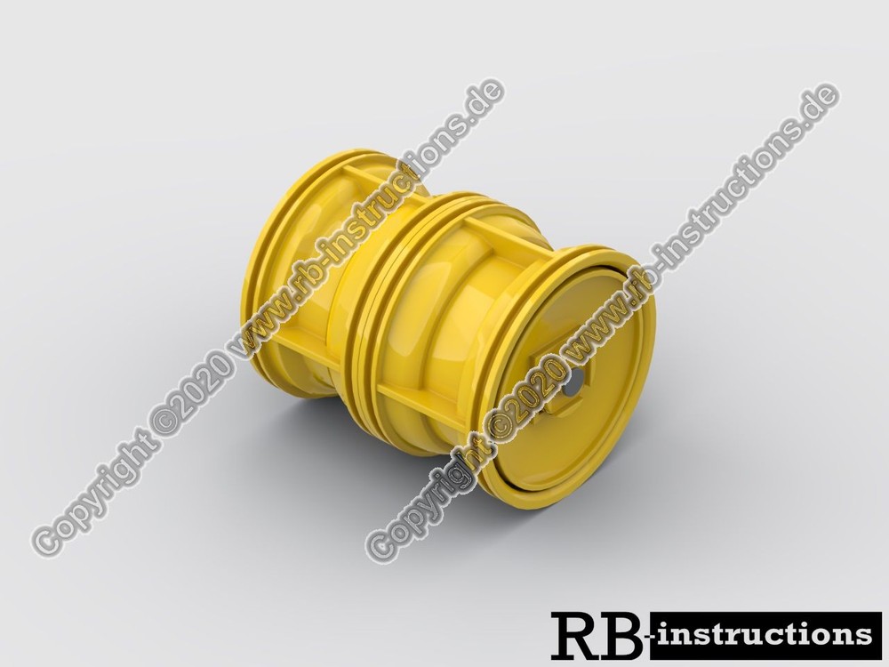 Lego Moc Round Bales For Bale Trailers For Claas Xerion And Fastrac By