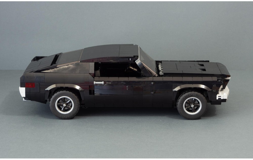 LEGO MOC Ford Mustang 1968 BULLITT in Black by NikolayFX | Rebrickable ...