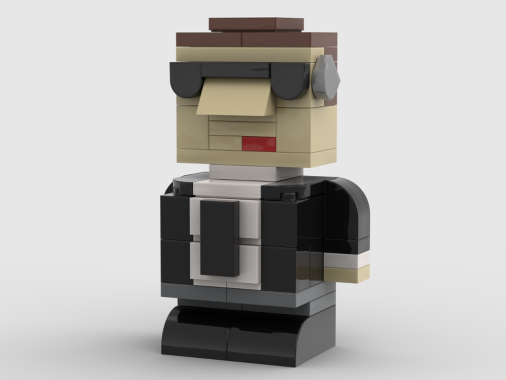 LEGO MOC Secret Service Agent by MuGo_Gonzalez | Rebrickable - Build ...