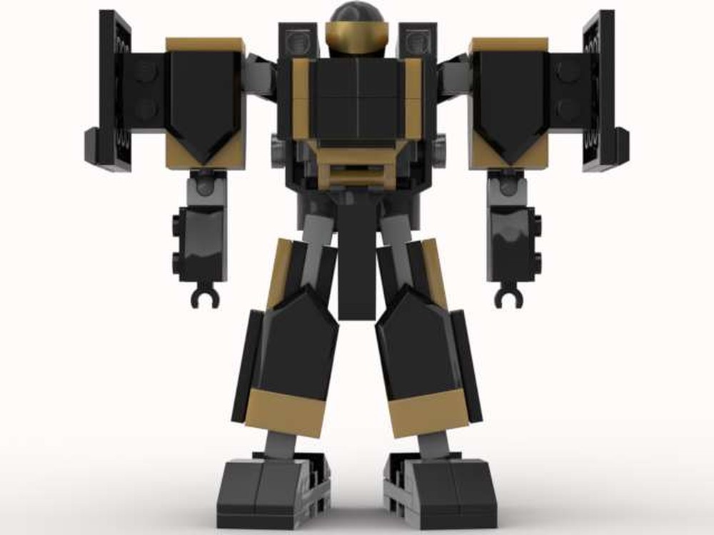LEGO MOC Battle Mech Suit (Gold Edition) by meregt | Rebrickable ...
