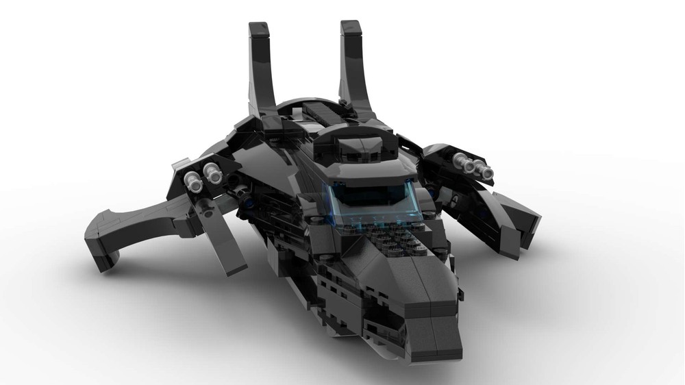 LEGO MOC Bat-Ship by beezysmeezy | Rebrickable - Build with LEGO