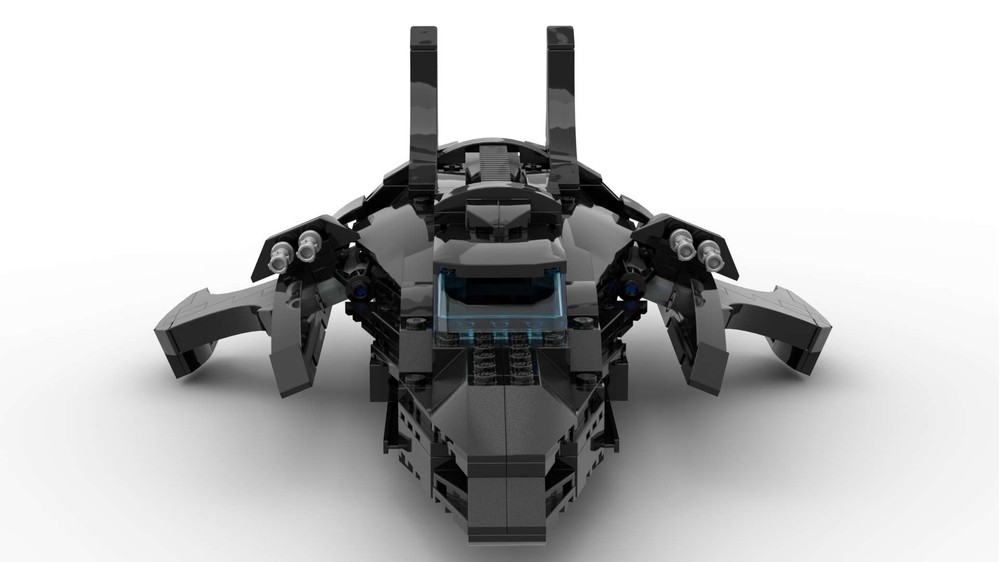 LEGO MOC Bat-Ship by beezysmeezy | Rebrickable - Build with LEGO