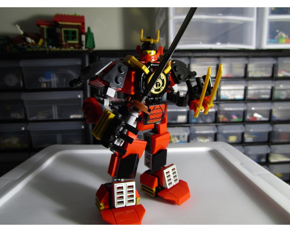 LEGO MOC Samurai Mech Mod by beezysmeezy | Rebrickable - Build with LEGO