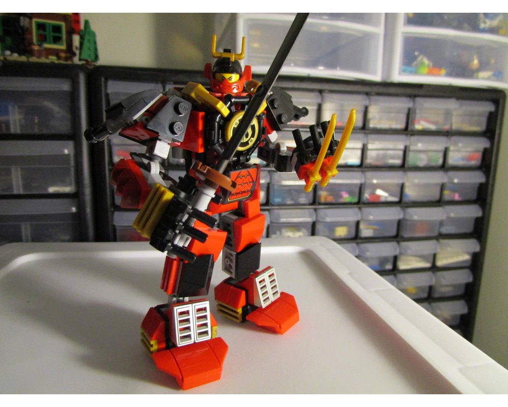 LEGO MOC Samurai Mech Mod by beezysmeezy | Rebrickable - Build with LEGO