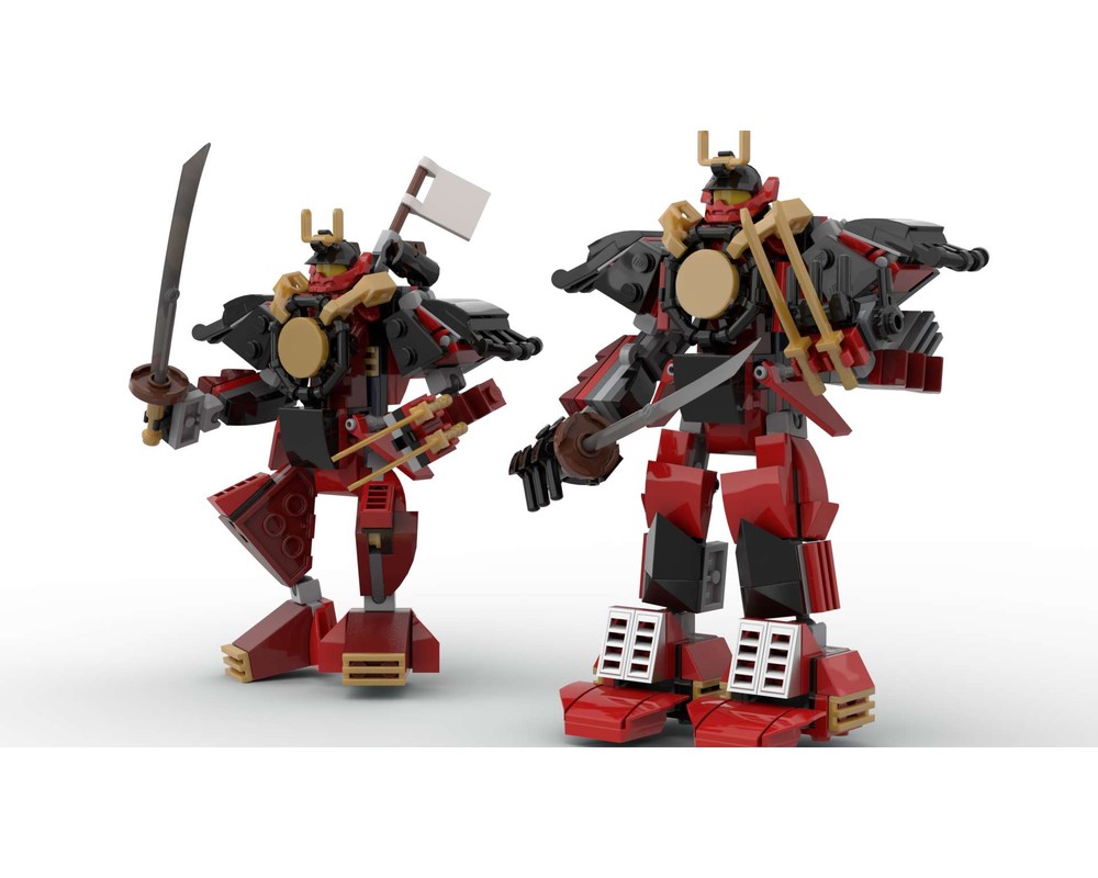 LEGO MOC Samurai Mech Mod by beezysmeezy | Rebrickable - Build with LEGO