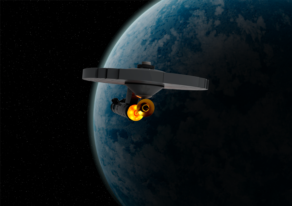 LEGO MOC TOS Saladin Class Destroyer by keineahnungbonzo | Rebrickable ...