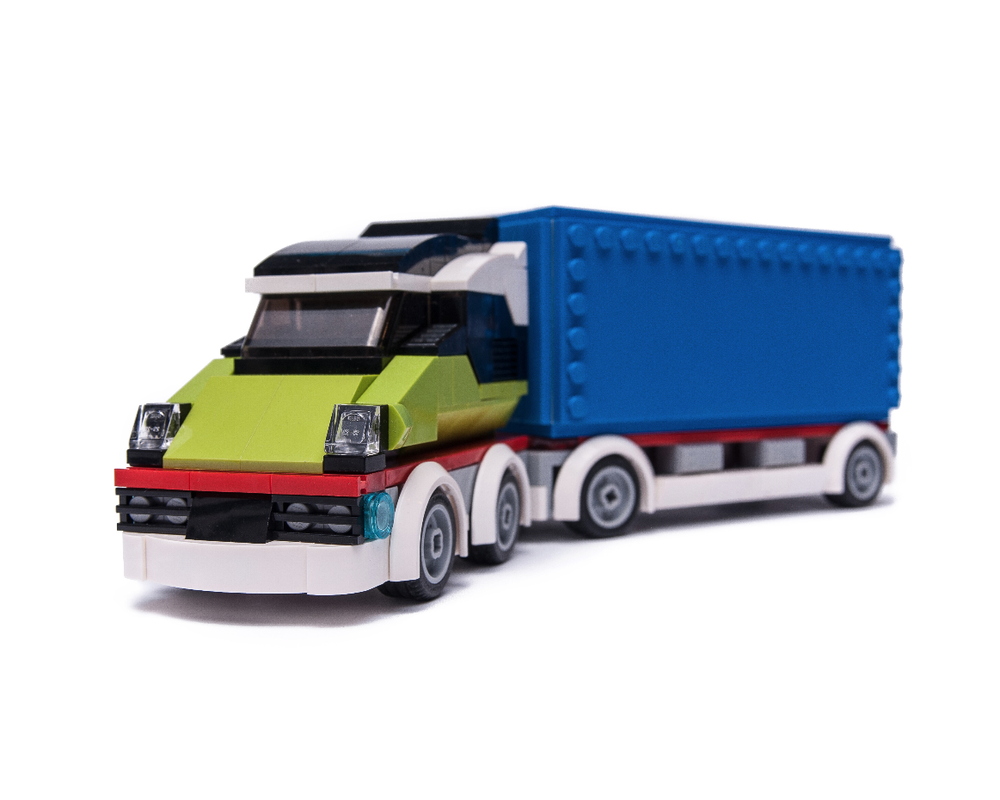 LEGO MOC Cyber Container Truck by Keep On Bricking | Rebrickable ...