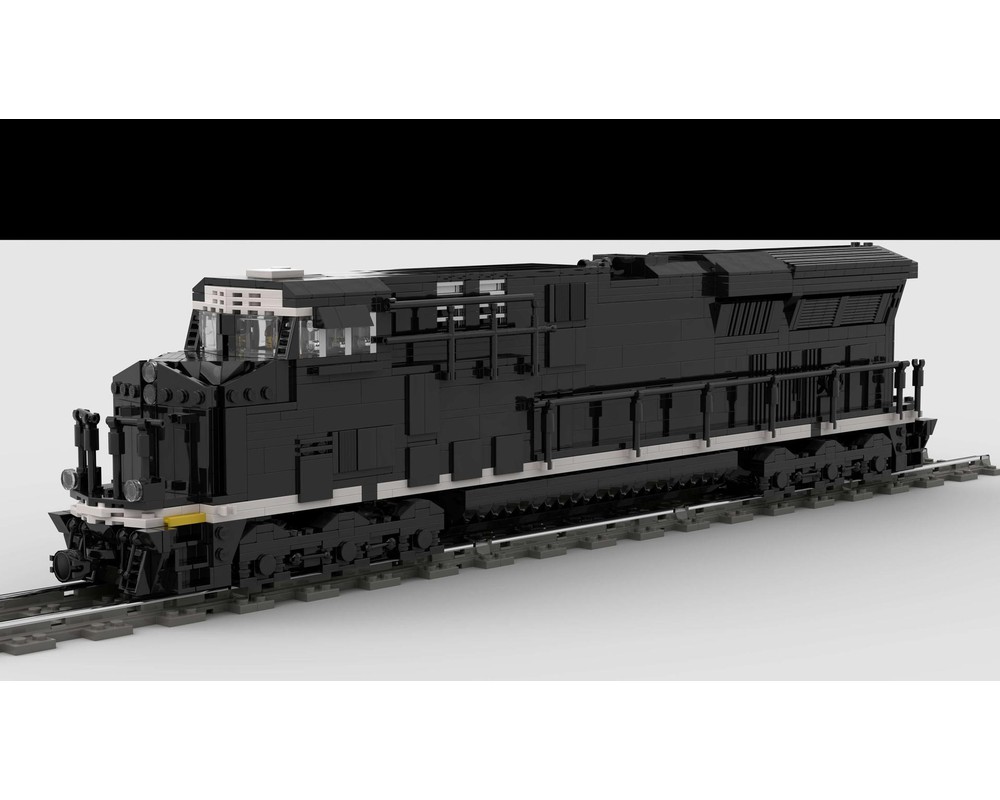 LEGO MOC-38456 ES44AC Northfolk Southern (NS) (Train 2019 ...