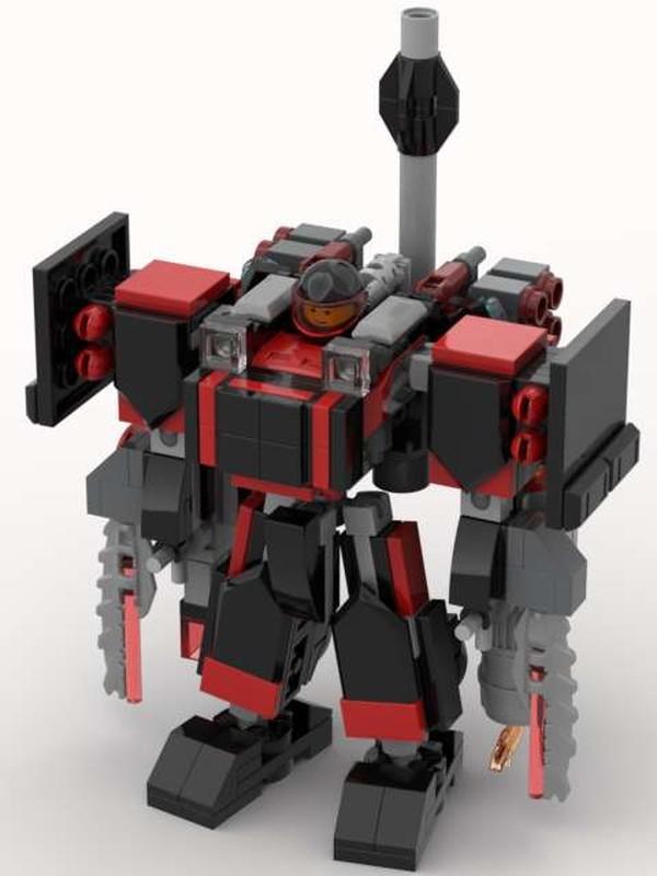 LEGO MOC Battle Mech Suit #1 by meregt | Rebrickable - Build with LEGO