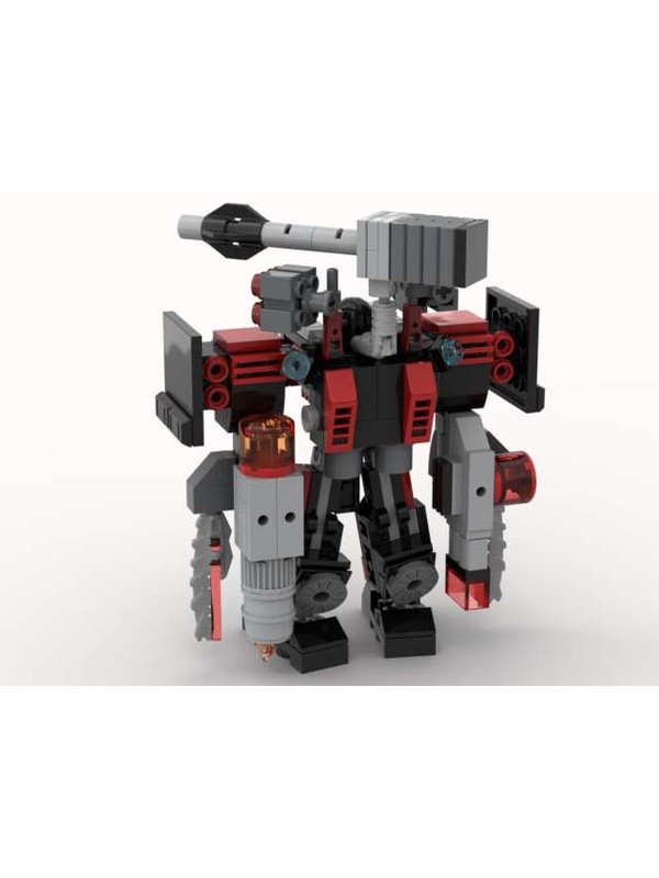 LEGO MOC Battle Mech Suit #1 by meregt | Rebrickable - Build with LEGO