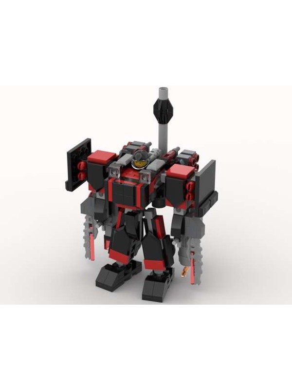LEGO MOC Battle Mech Suit #1 by meregt | Rebrickable - Build with LEGO