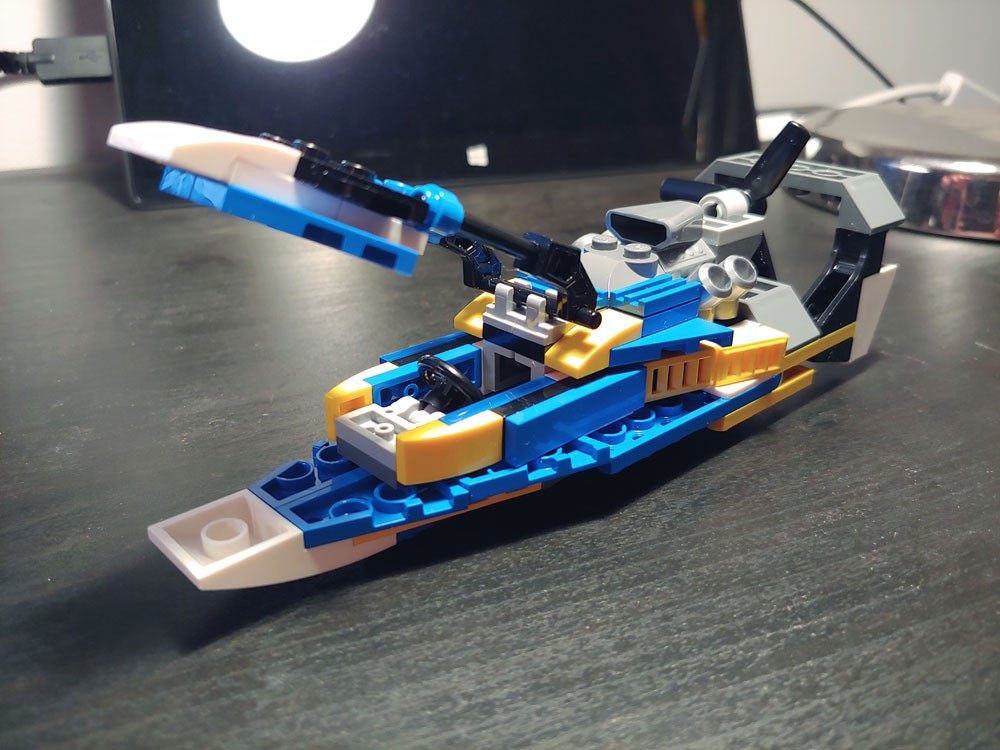 LEGO MOC Speed Boat by Stimpi | Rebrickable - Build with LEGO