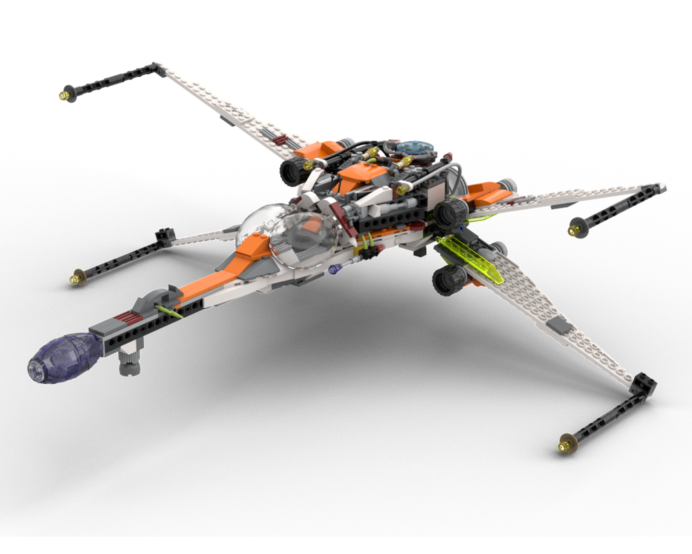 LEGO MOC 70705 Human Obliterator X-Wing (v0 study) by plastic.ati ...