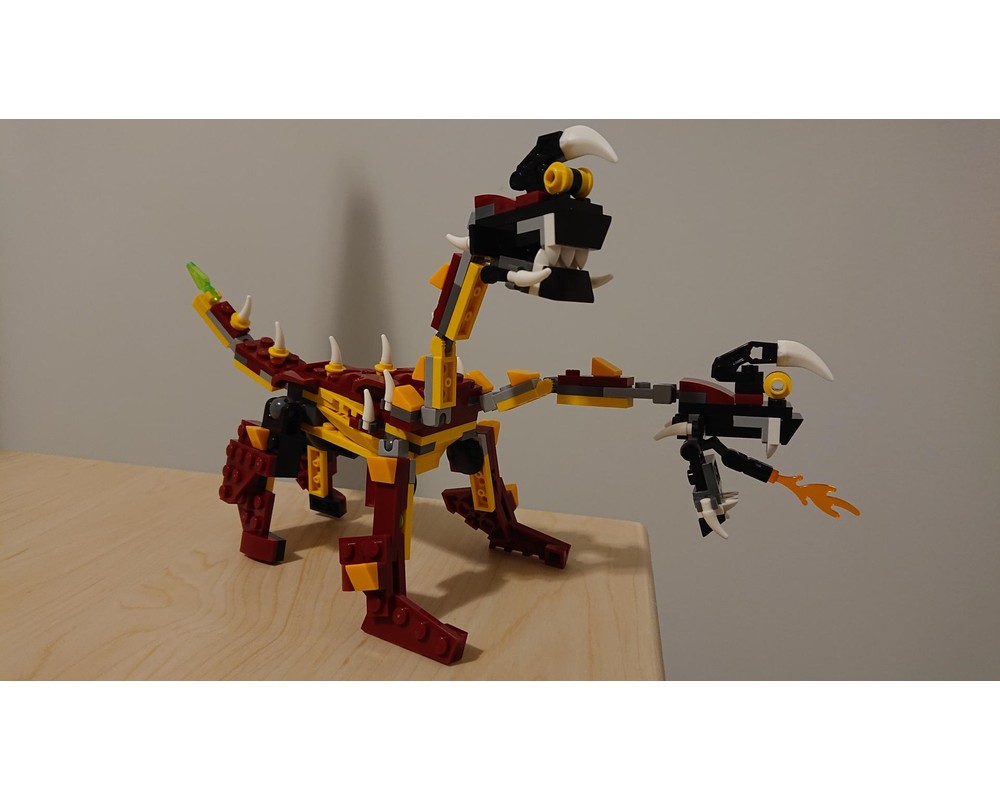 LEGO MOC Two Headed Beast by briefcandle | Rebrickable - Build with LEGO