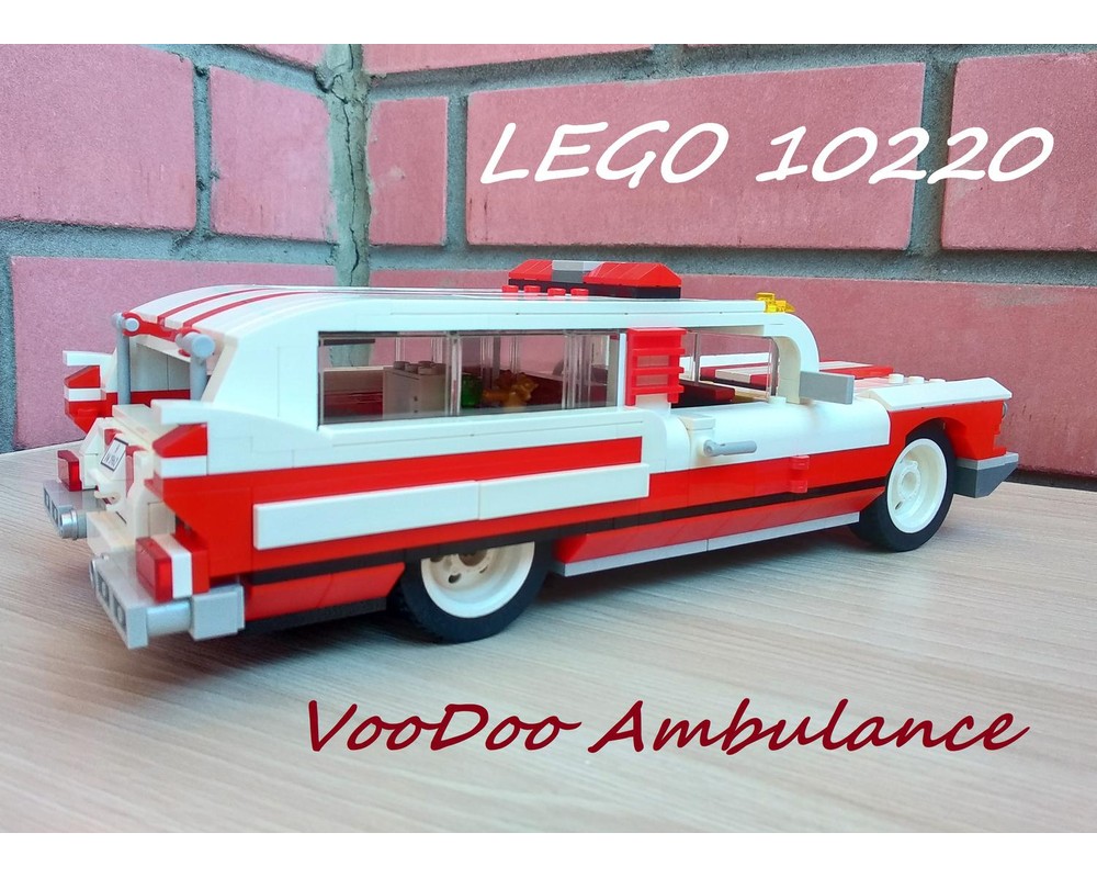LEGO MOC 10220 VooDoo Ambulance by Kirvet | Rebrickable - Build with LEGO