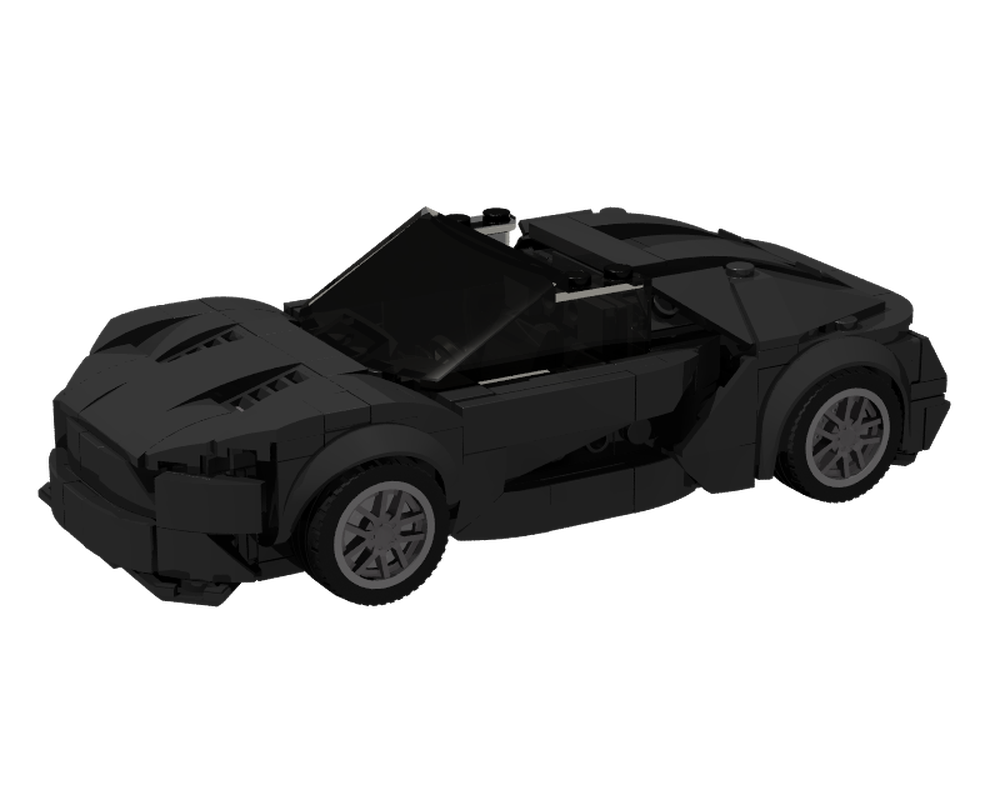 LEGO MOC Mustang GT Mid Engined by deconsnowman | Rebrickable - Build ...