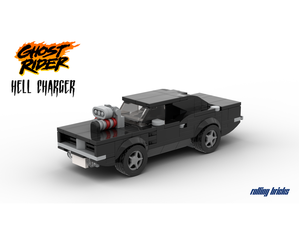 LEGO MOC-38529 Ghost Rider's Hell Charger (Speed Champions 2020 ...