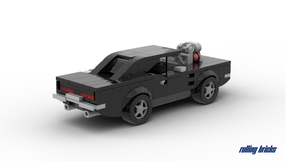 LEGO MOC Ghost Rider's Hell Charger by RollingBricks | Rebrickable ...