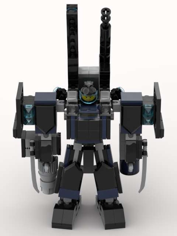 LEGO MOC Battle Mech Suit #2 by meregt | Rebrickable - Build with LEGO