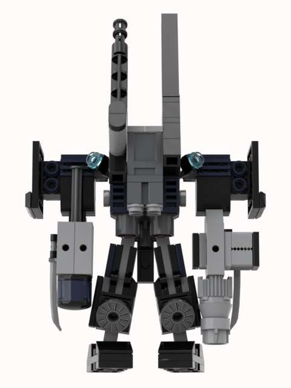 LEGO MOC Battle Mech Suit #2 by meregt | Rebrickable - Build with LEGO