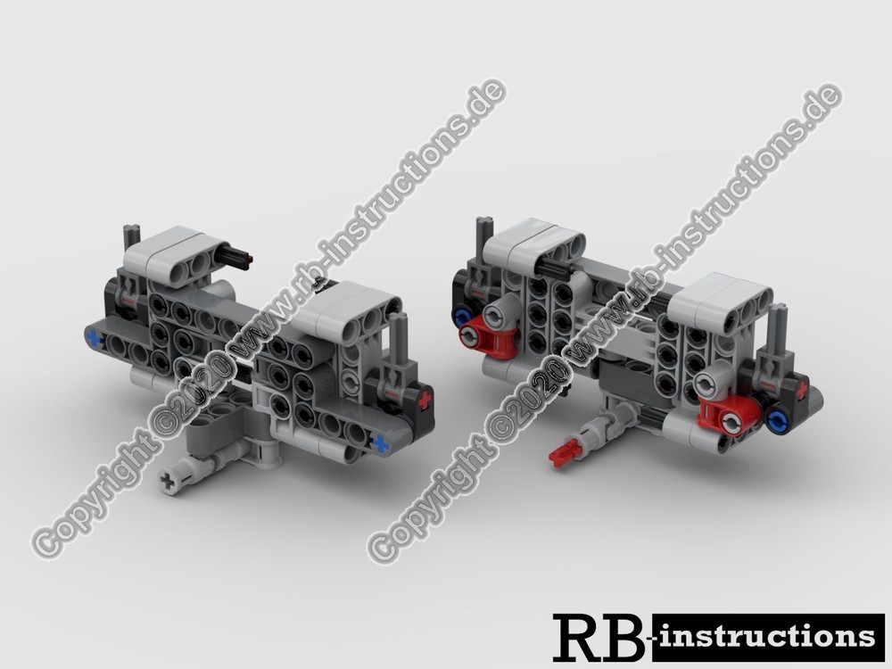 LEGO MOC trailer hitch for Claas Xerion and Fastrac by RB-instructions ...