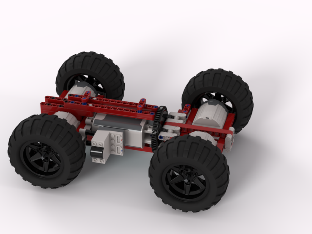 Lego Moc Lego Technic Crawler 4 Wd By Lgmocsmods Rebrickable Build