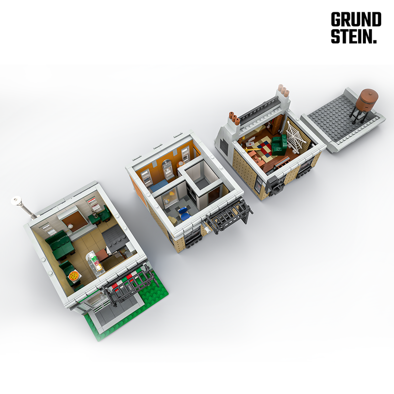 LEGO MOC Magicans Hideout- 76108 Sanctum Sanctorum modular modification ...