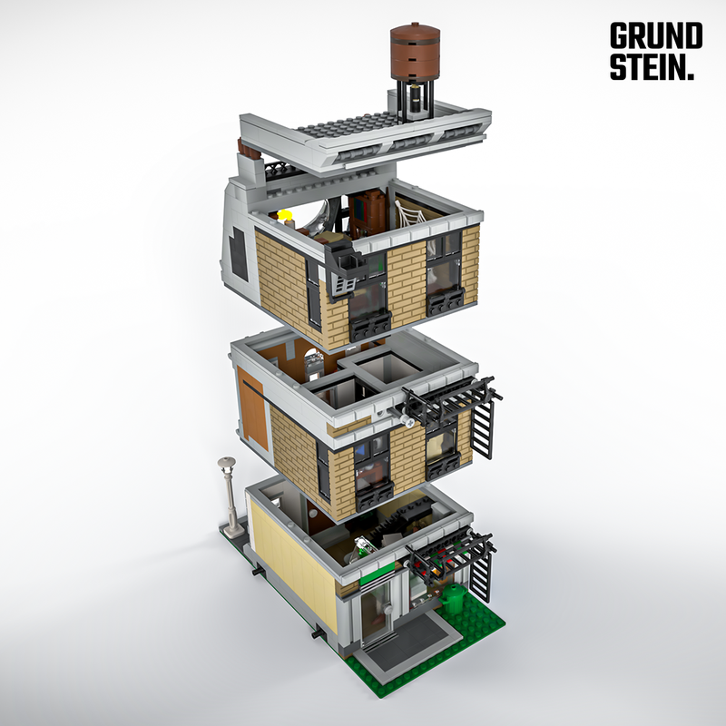 LEGO MOC Magicans Hideout- 76108 Sanctum Sanctorum modular modification ...