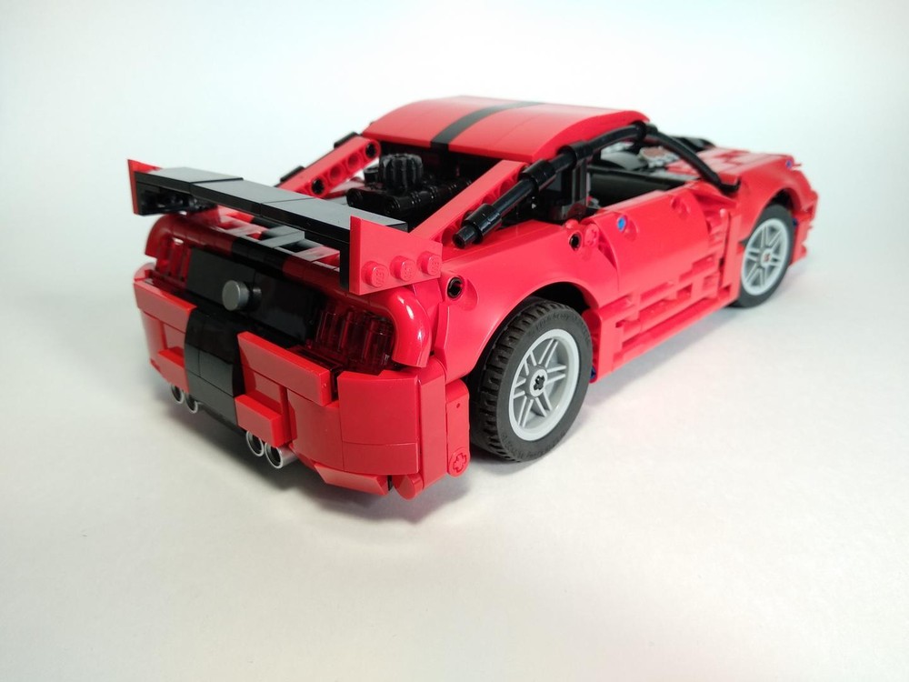 Lego Moc Ford Mustang By Lomac Rebrickable Build With Lego