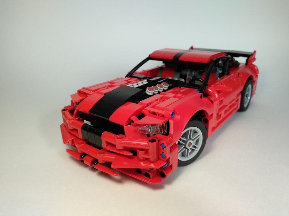 LEGO MOC Ford Mustang by Anton Kablash | Rebrickable - Build with LEGO