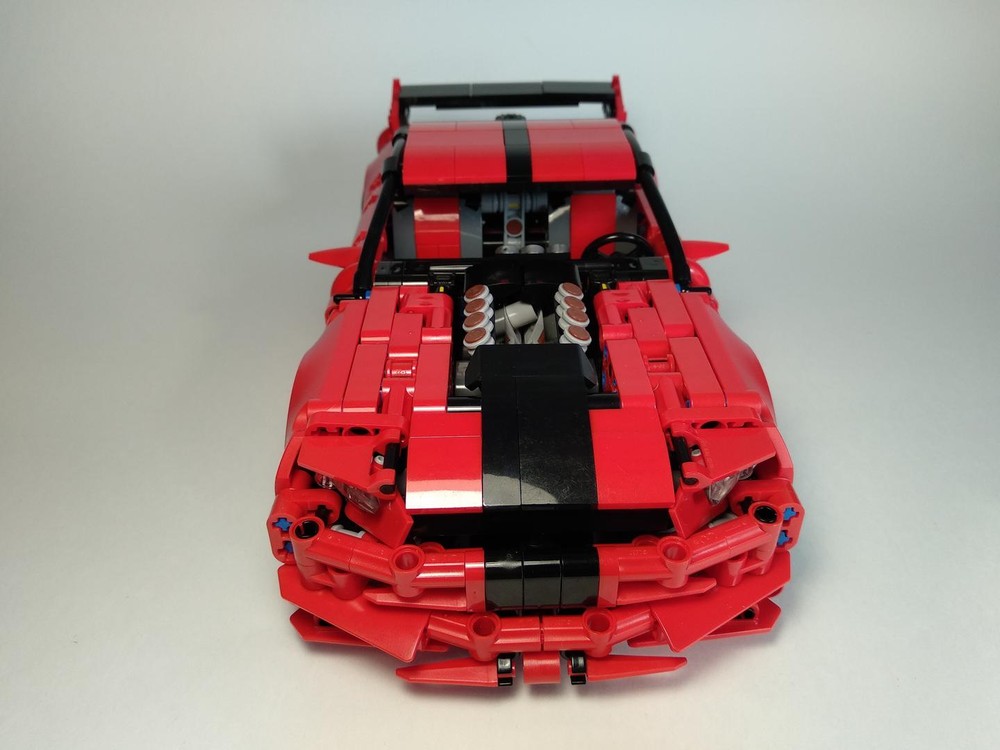 LEGO MOC Ford Mustang by Anton Kablash | Rebrickable - Build with LEGO