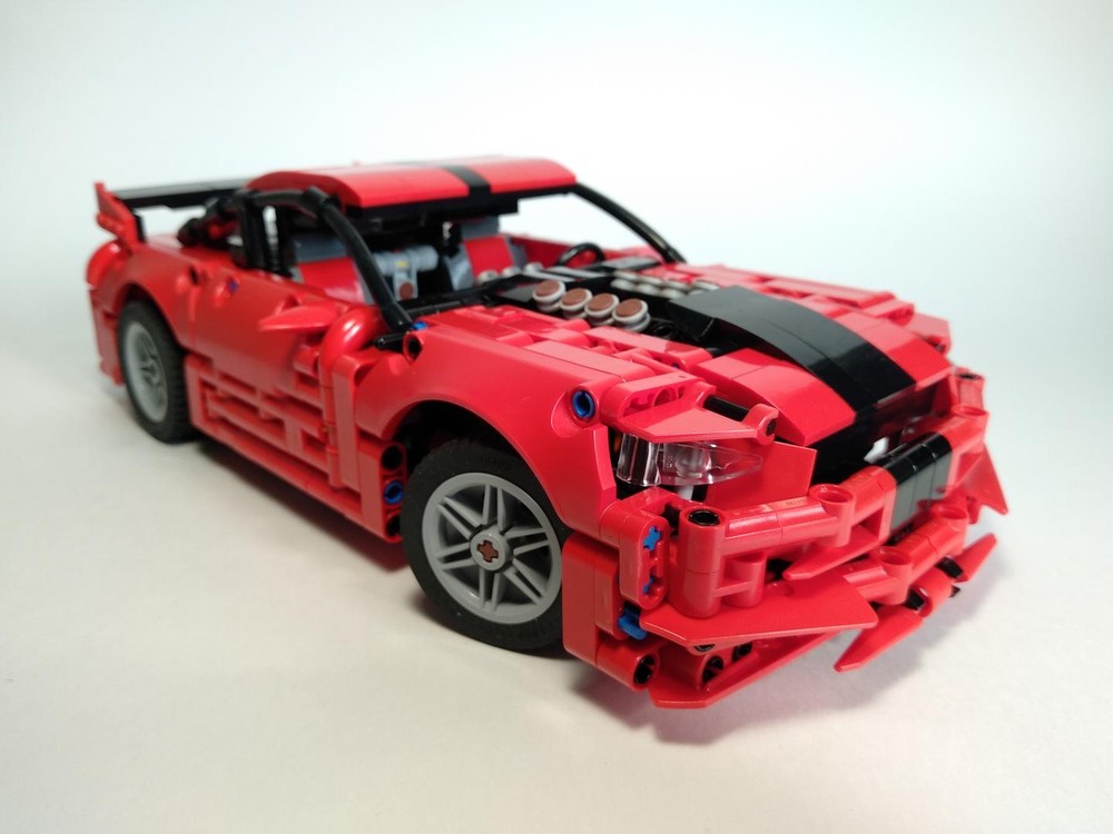 LEGO MOC Ford Mustang by Anton Kablash | Rebrickable - Build with LEGO