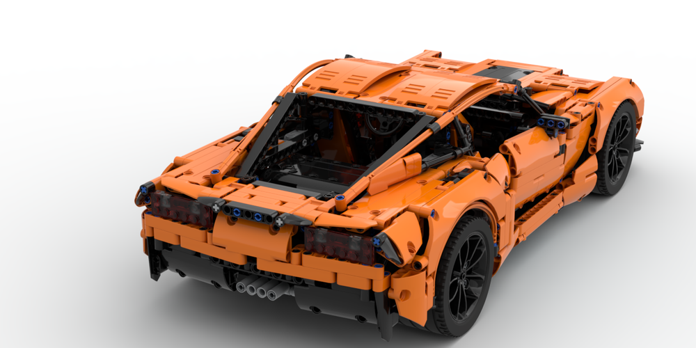 LEGO MOC Corvette C7 Z06 | 42056 B-model by GeyserBricks | Rebrickable ...
