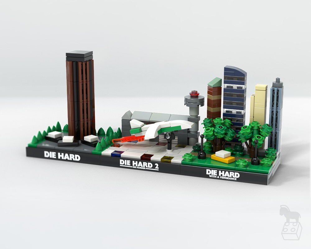 LEGO MOC Die Hard by OneBrickPony | Rebrickable - Build with LEGO
