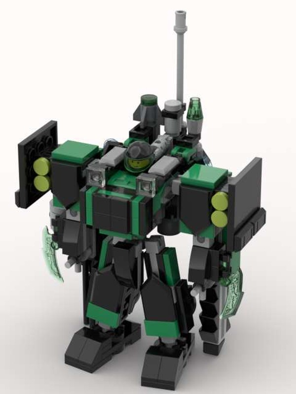 LEGO MOC Battle Mech Suit #3 by meregt | Rebrickable - Build with LEGO