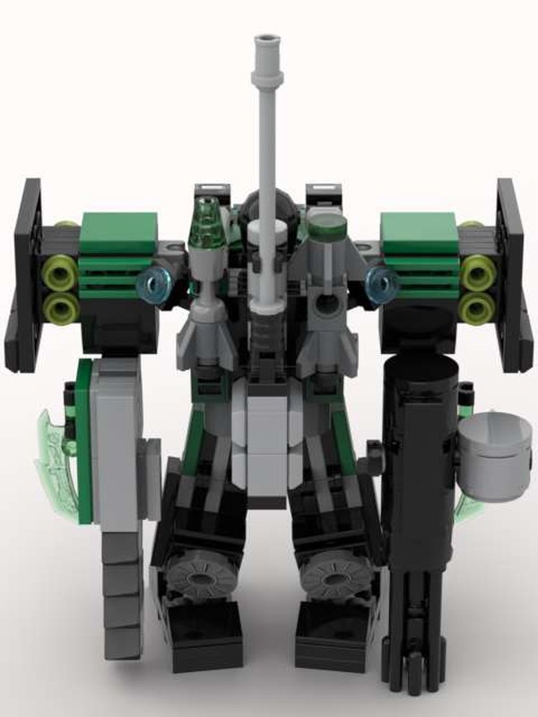 LEGO MOC Battle Mech Suit #3 by meregt | Rebrickable - Build with LEGO