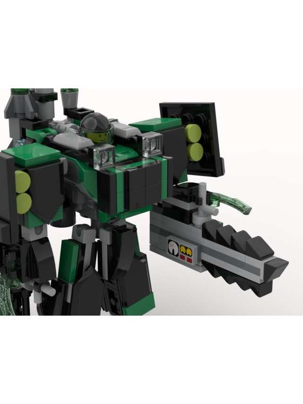 LEGO MOC Battle Mech Suit #3 by meregt | Rebrickable - Build with LEGO