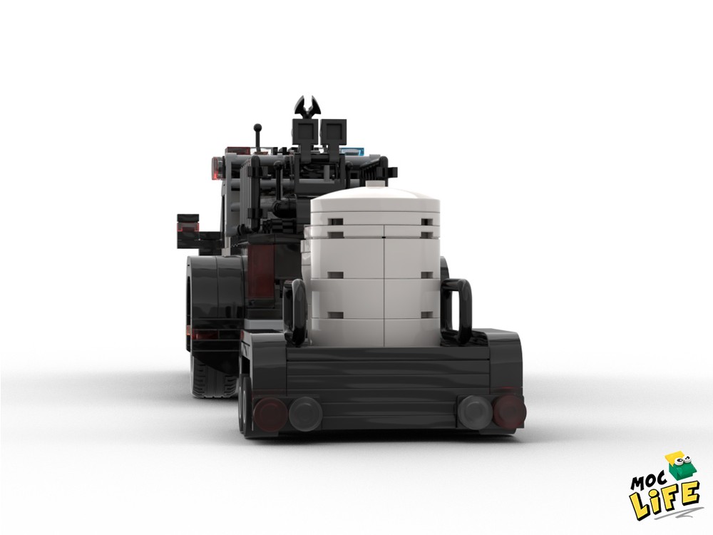 LEGO MOC GMC Sierra 3500 dually quad cab police with anti-bomb robot by ...