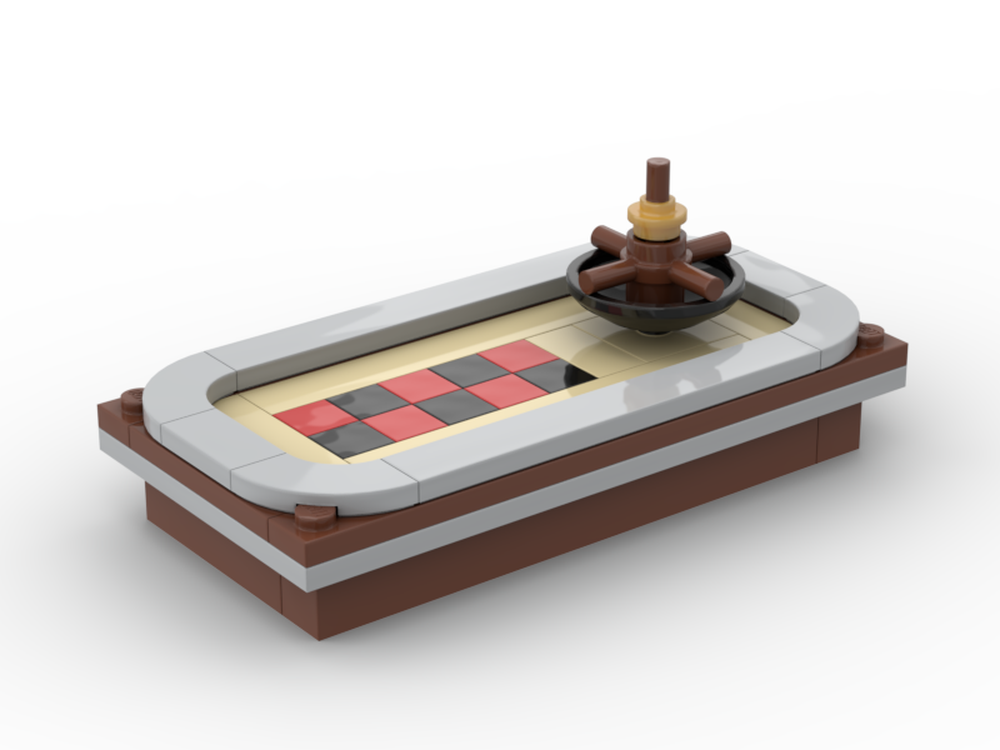 LEGO MOC Roulette Table by Asher_Koh | Rebrickable - Build with LEGO