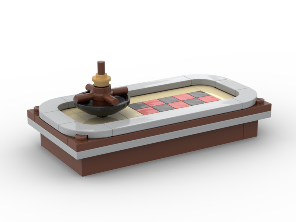 LEGO MOC Roulette Table by Asher_Koh | Rebrickable - Build with LEGO