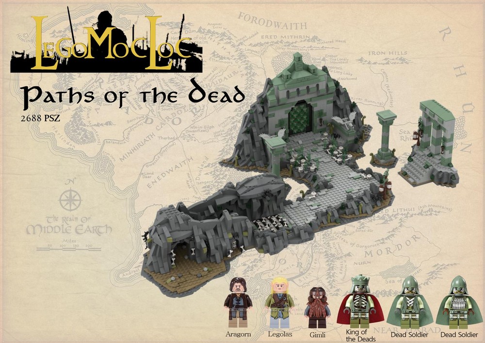 Lego Moc Paths Of The Dead By Legomocloc Rebrickable Build With Lego