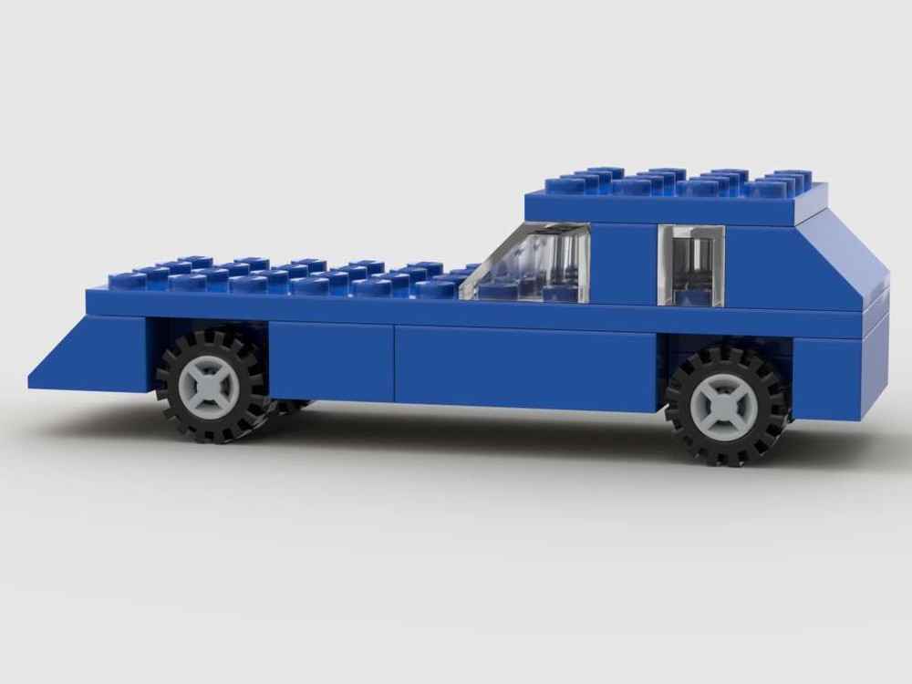 Lego Moc Blue Sportscar By Rasmussenallan Rebrickable Build With Lego