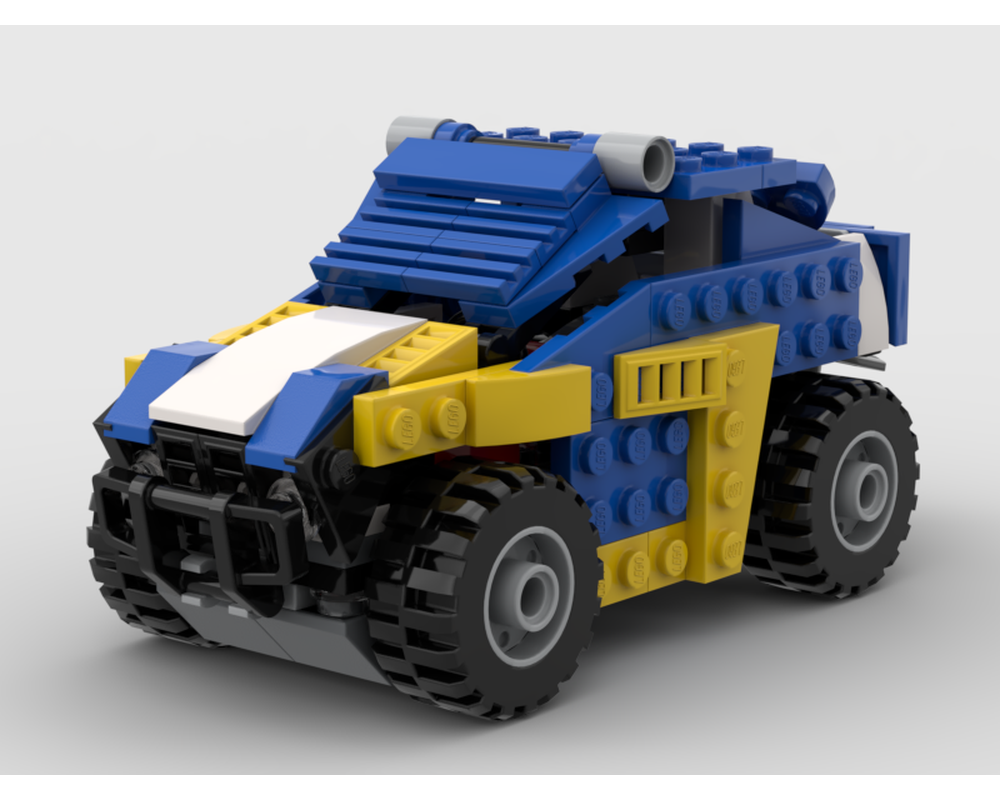 LEGO MOC-38650 31087 - Light Armored Amphibious Vehicle (Creator ...