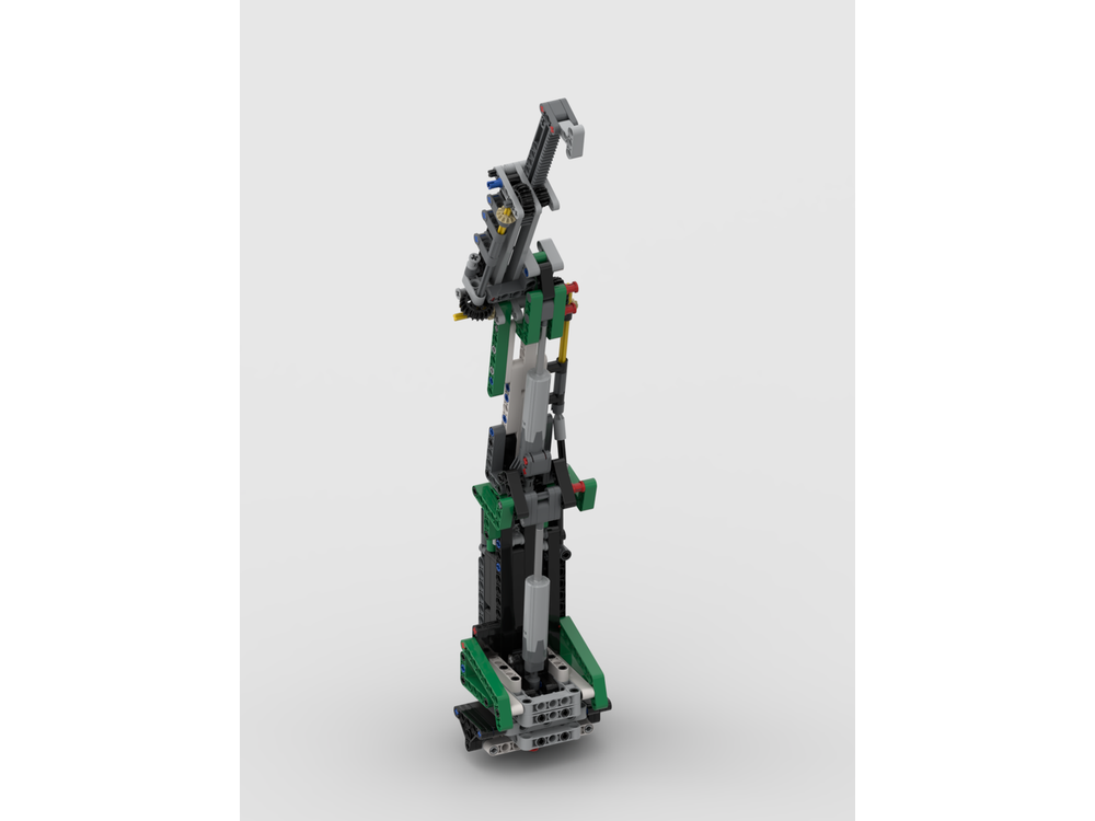 LEGO MOC Mack Granite 8 wheeler Hiab by Smudge | Rebrickable - Build ...